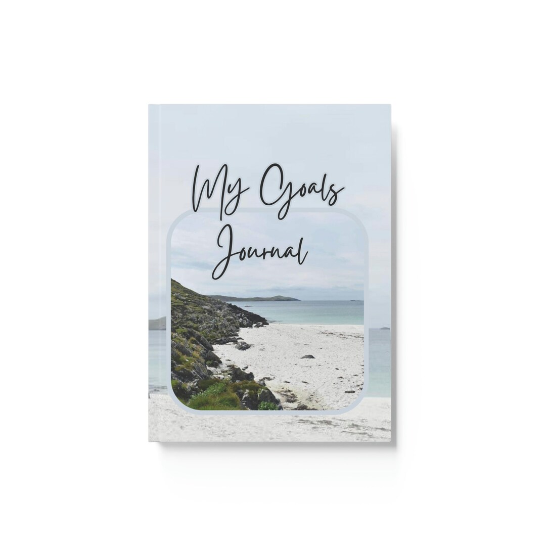 My Goals Journal, Hard Backed Blank Book, A5 - Etsy
