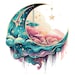 28 Ethereal Moons SVG Files for Bohemian and Witchy Crafts ...