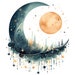 28 Ethereal Moons SVG Files for Bohemian and Witchy Crafts ...