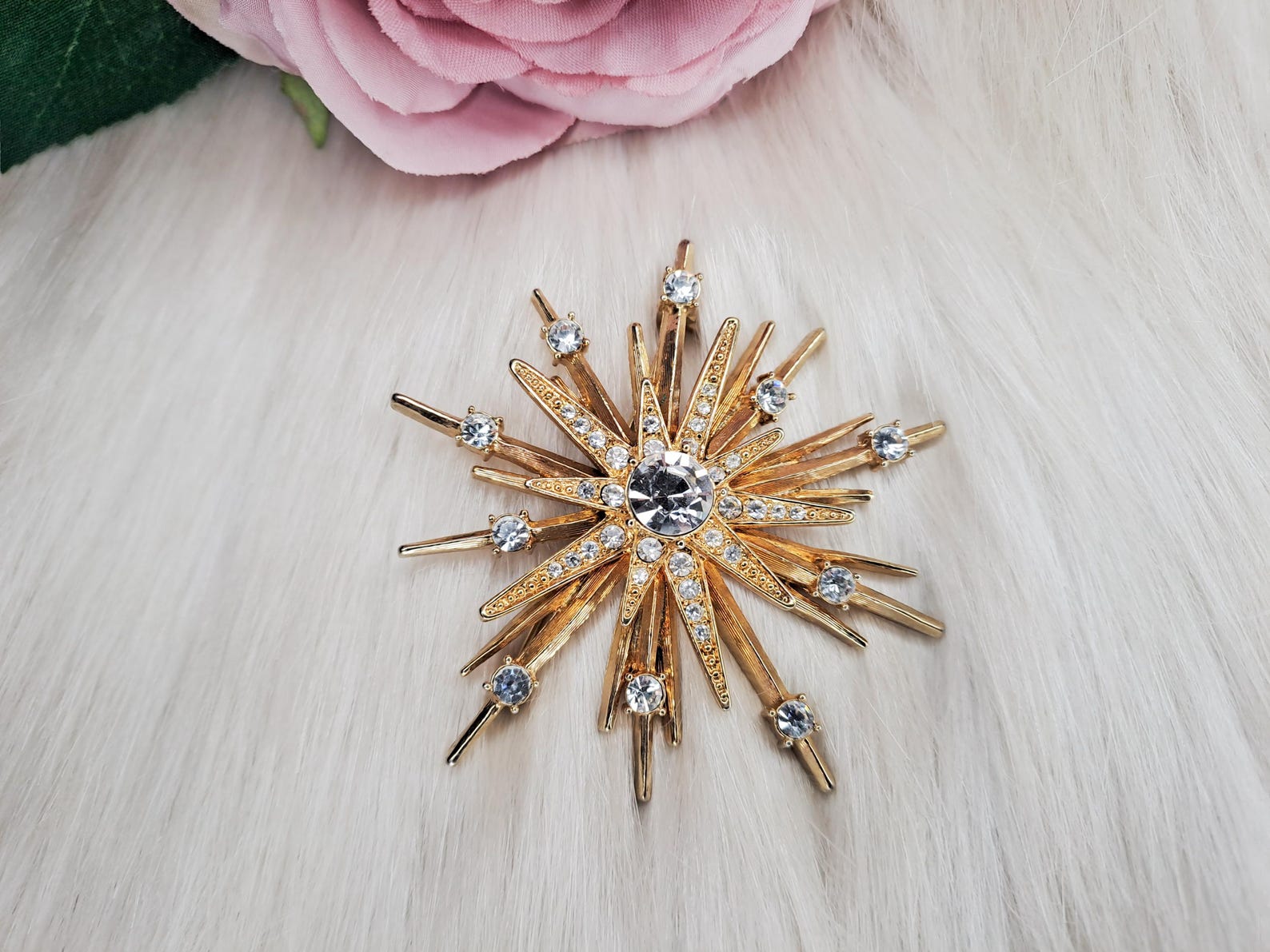 Vintage Nina Ricci Star Starburst Brooch for Avon Brooch for Women - Etsy