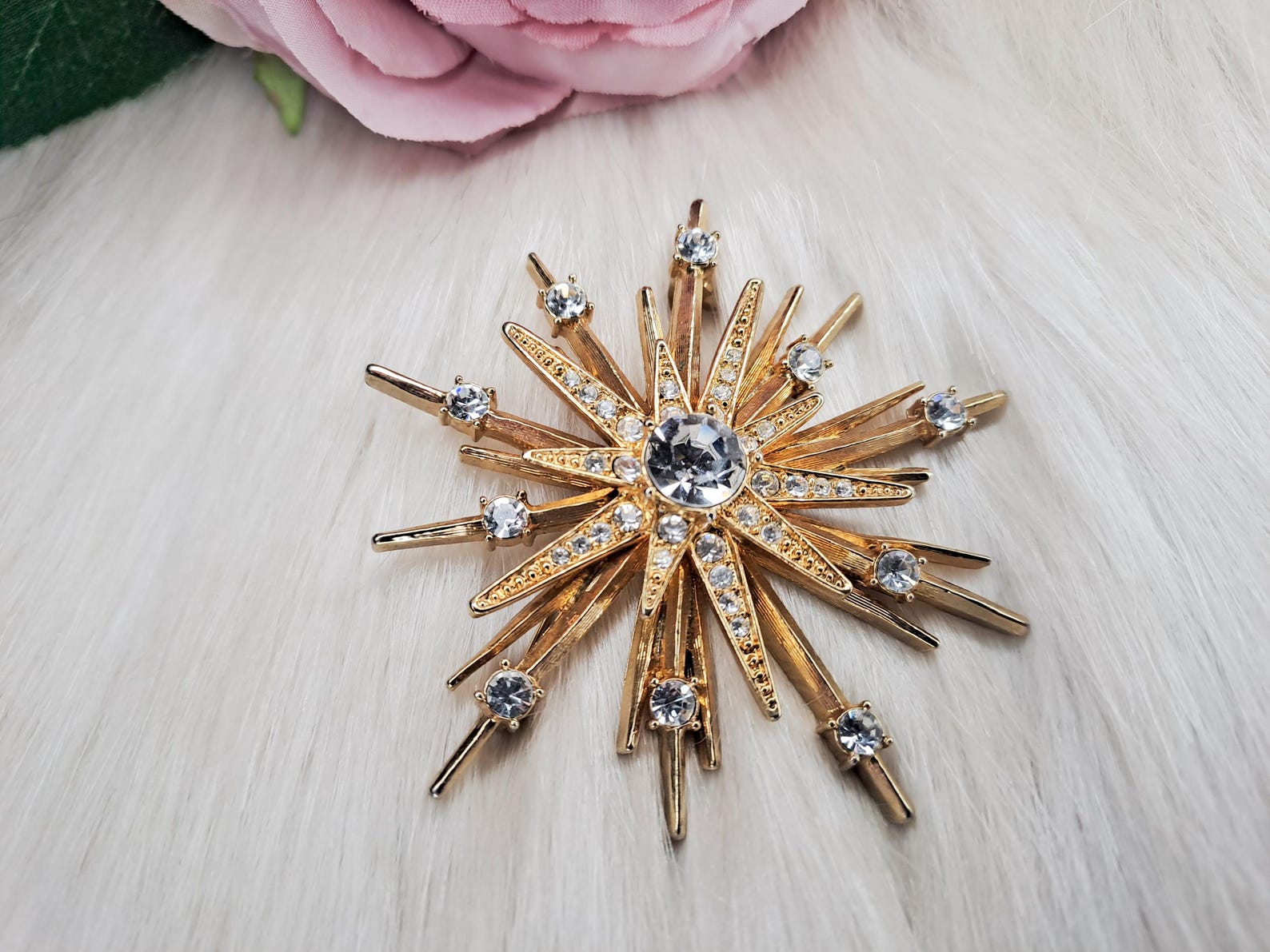 Vintage Nina Ricci Star Starburst Brooch for Avon Brooch for Women - Etsy