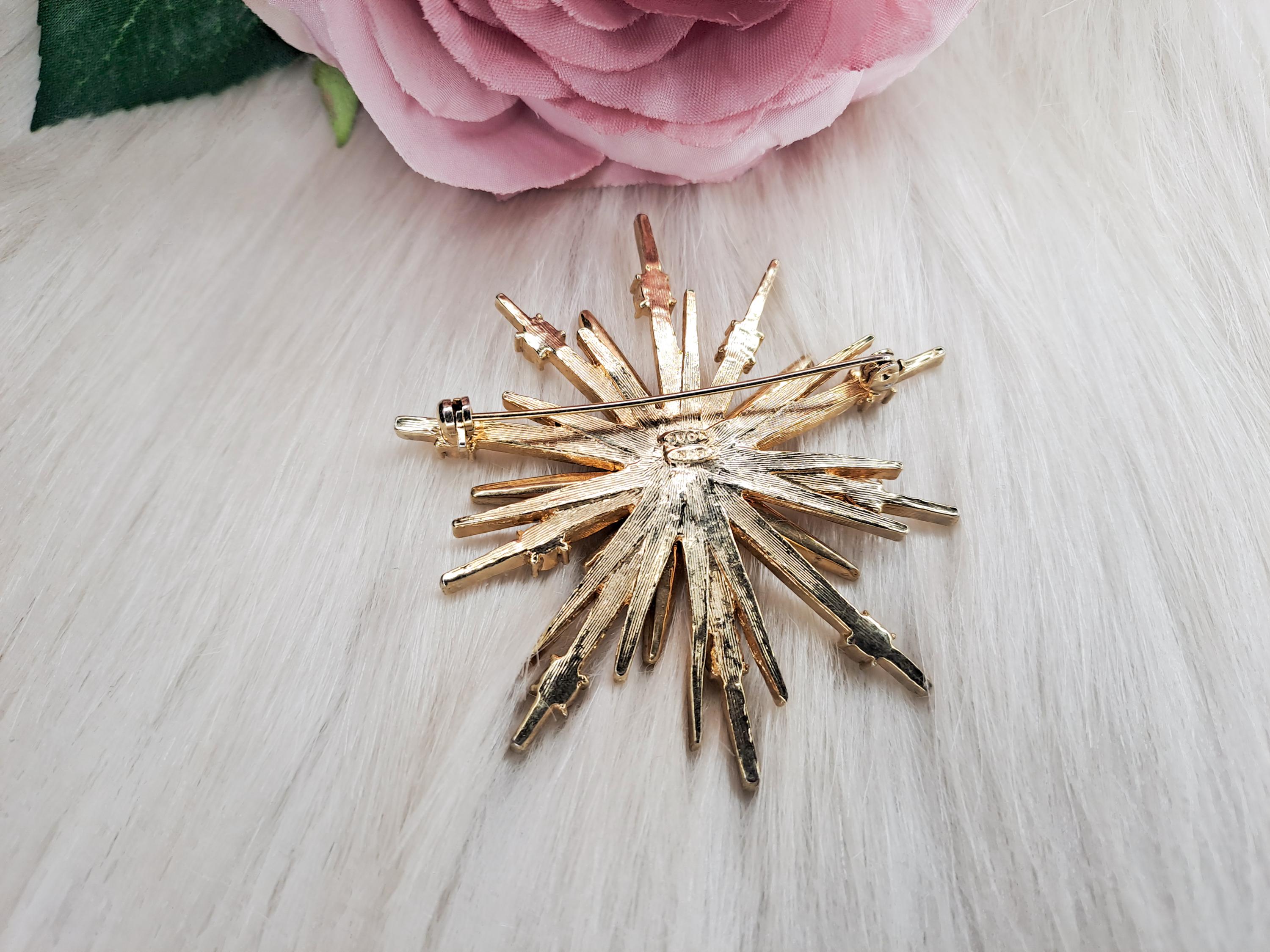 Vintage Nina Ricci Star Starburst Brooch for Avon Brooch for Women - Etsy