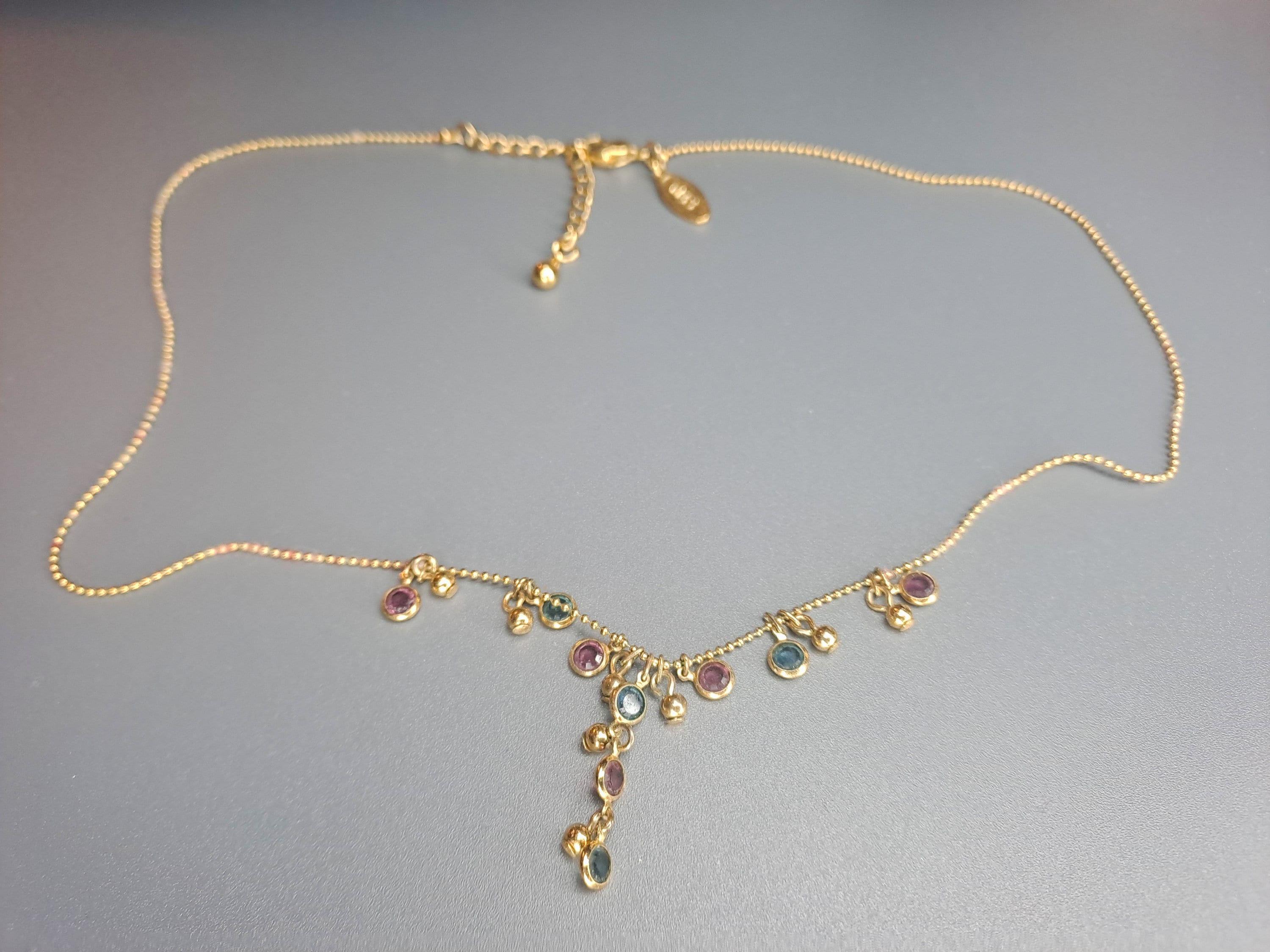 M&S Bezel Necklace for Women Marks and Spencer Gold Tone Necklace - Etsy UK