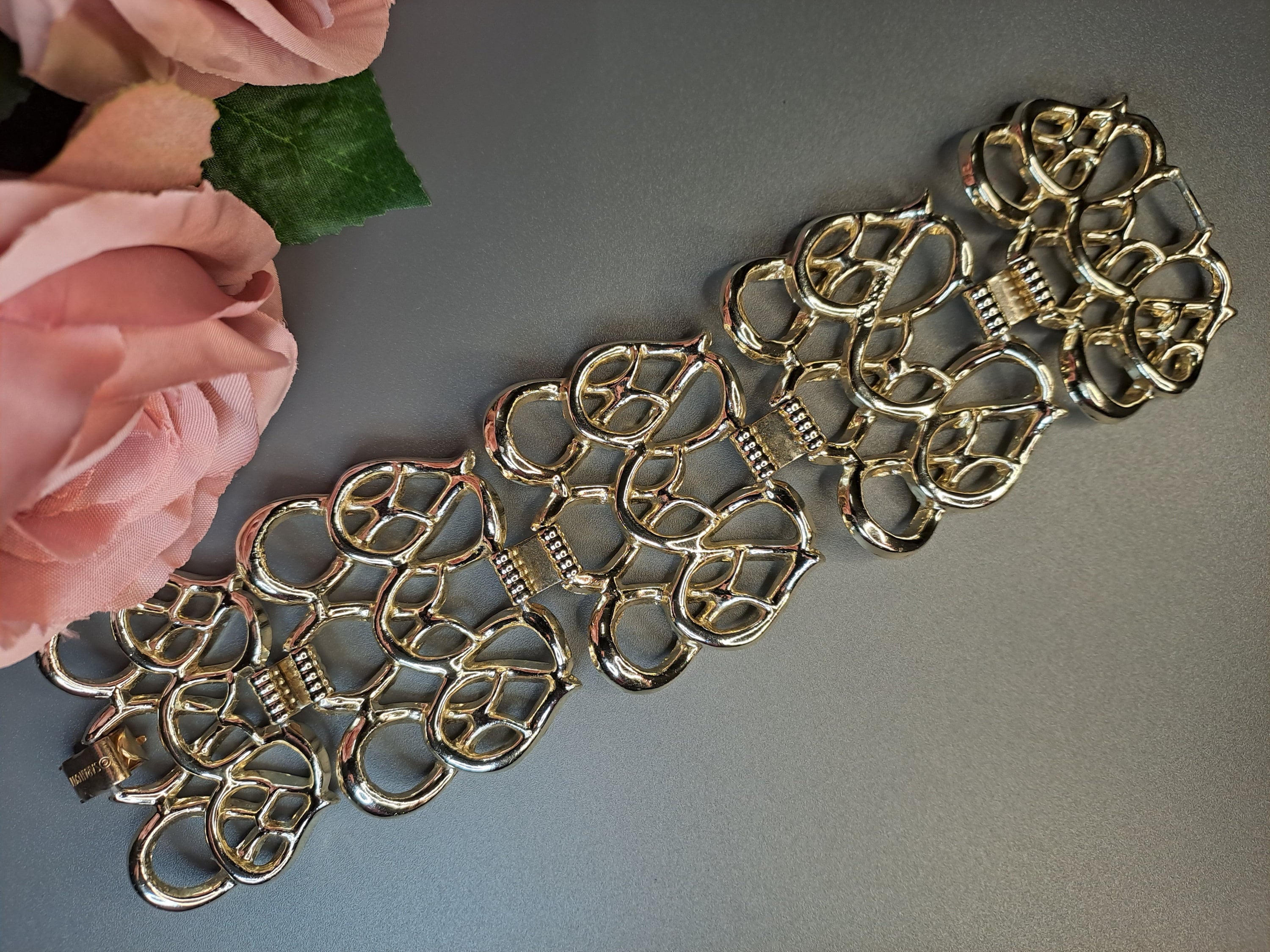 Sarah Coventry Bracelet | Vintage Sarah Coventry Bracelet | Gold Tone ...