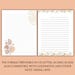 Printable Letter Writing Set: Boho Mountain Flowers (PDF, Word ...
