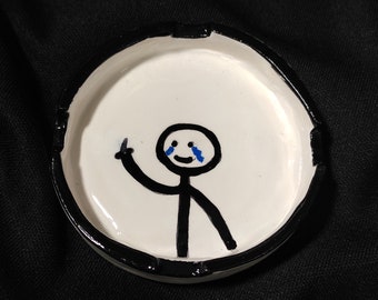 Middle Finger Ashtray - Etsy
