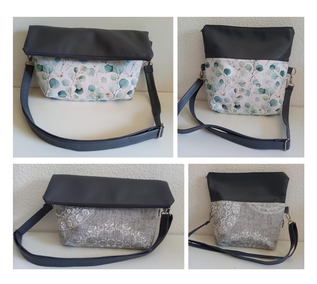 Bag "foldover" Sewing Pattern and Instructions - Etsy