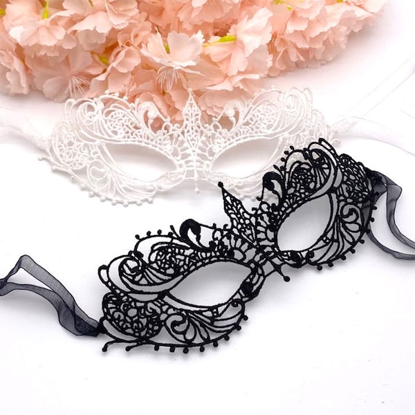 Lace Mask - Etsy