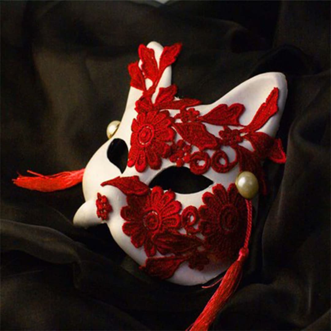 Fox Mask,cat Mask,masquerade Party Mask,beautiful Mask,court Ball Party ...