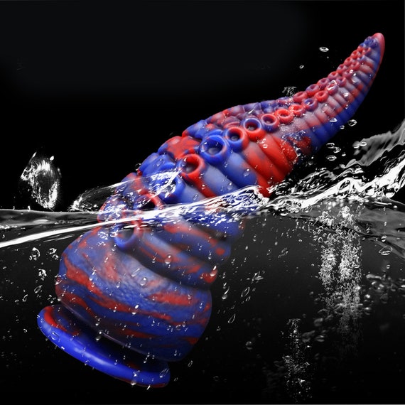 Colored Dildo Sex Toys Tentacle Dildo Adult Toys Sex Etsy