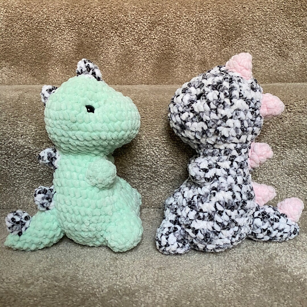 Crochet Dinosaur | Cuddle Buddy | Stuffed Animal - Etsy