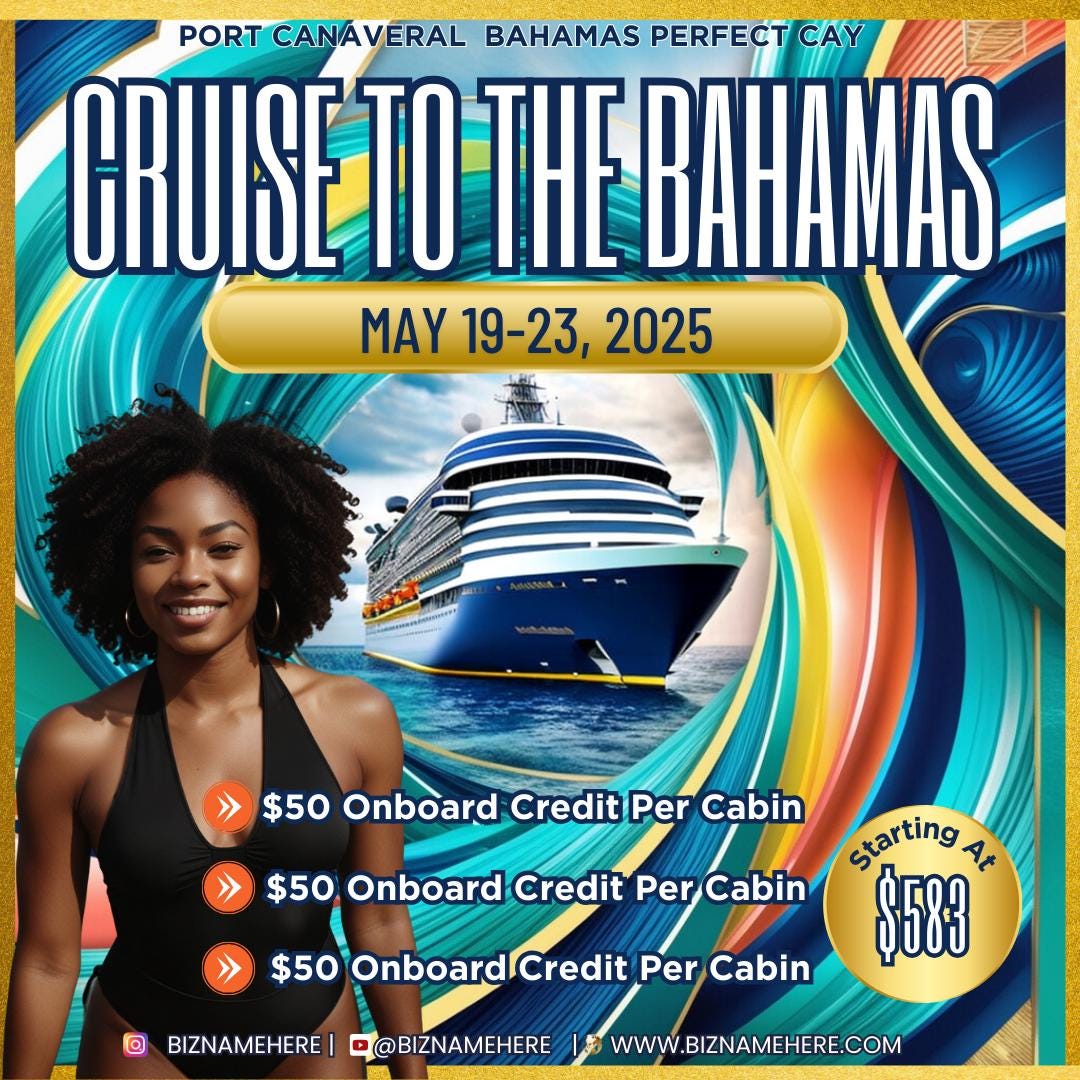All Aboard: Colorful Cruise Flyer Template - Etsy