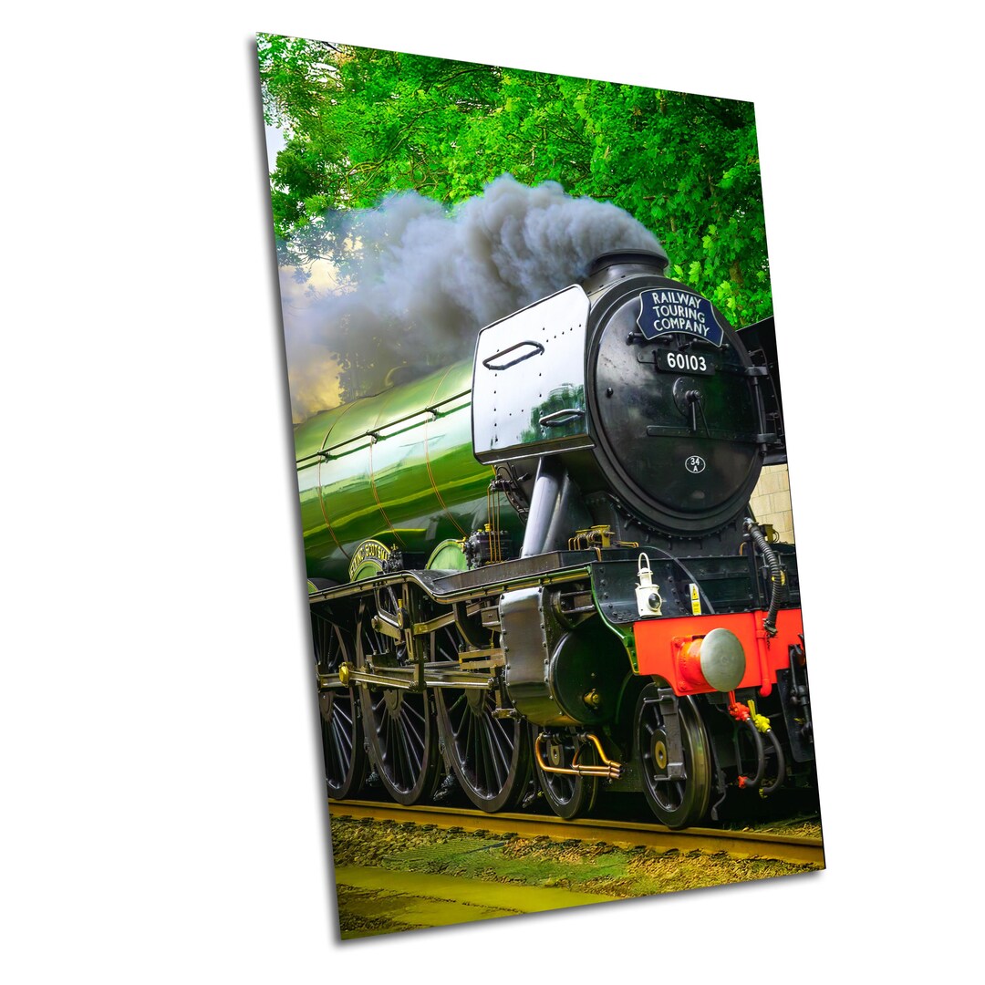 Flying Scotsman Print: Iconic British Steam Train Centenary - Etsy