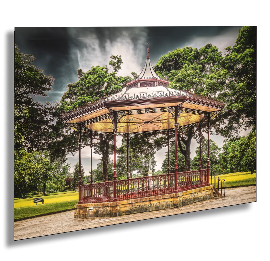 Bandstand Broadfield Park Wall Art Gift, Rochdale, England – A ...