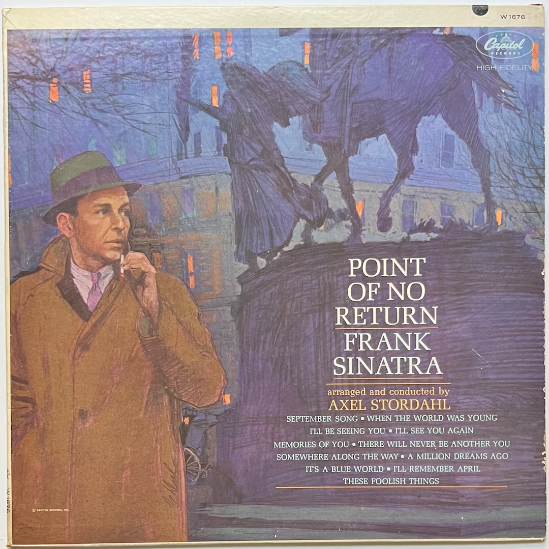 Frank Sinatra - Point of No Return (LP) - Etsy