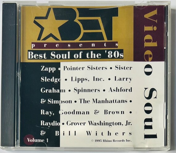 BET Presents Best of the '80s Video Soul Vol. 1 CD - Etsy