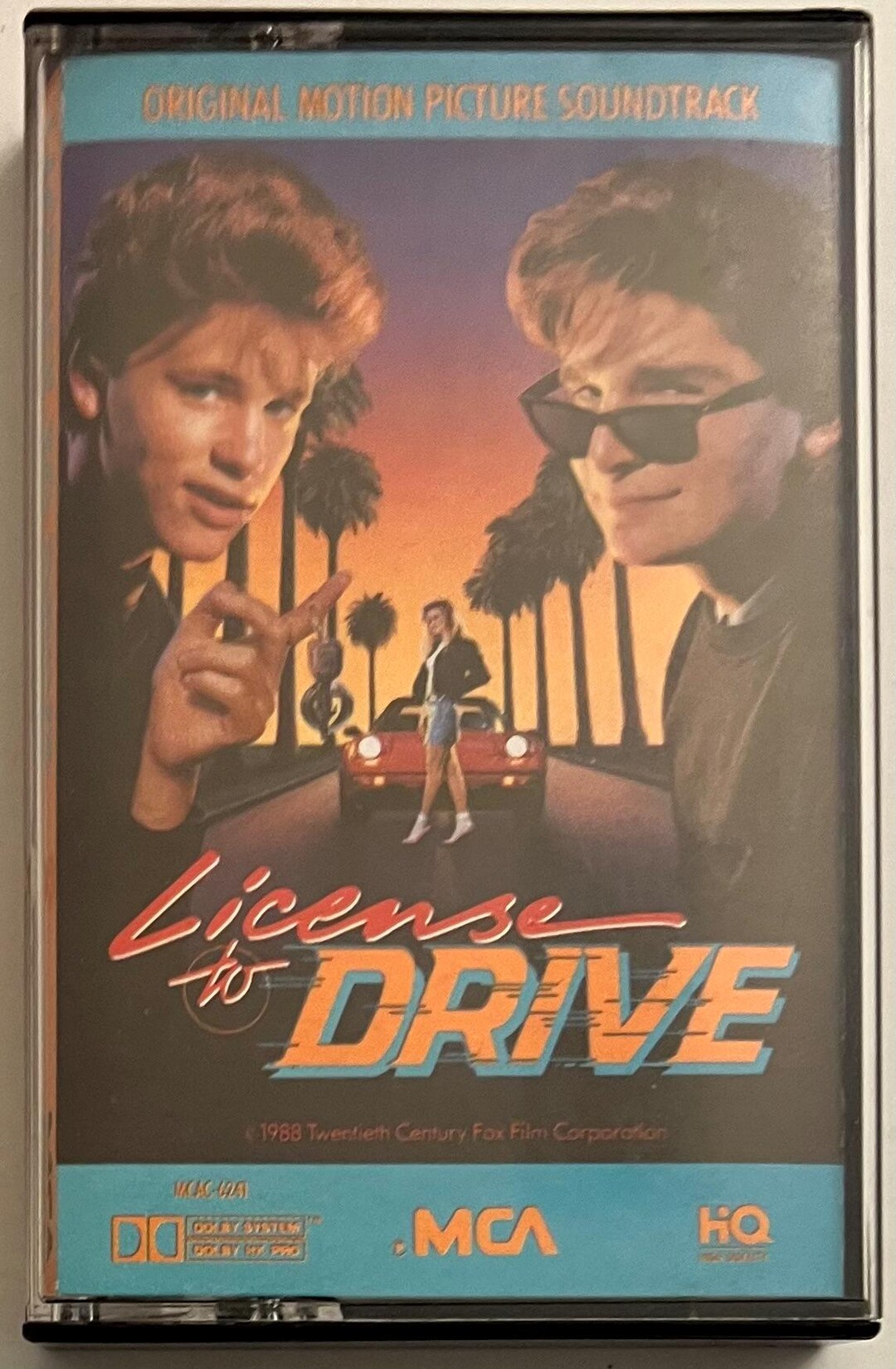 License to Drive - Original Motion Picture Soundtrack (cassette) - Etsy