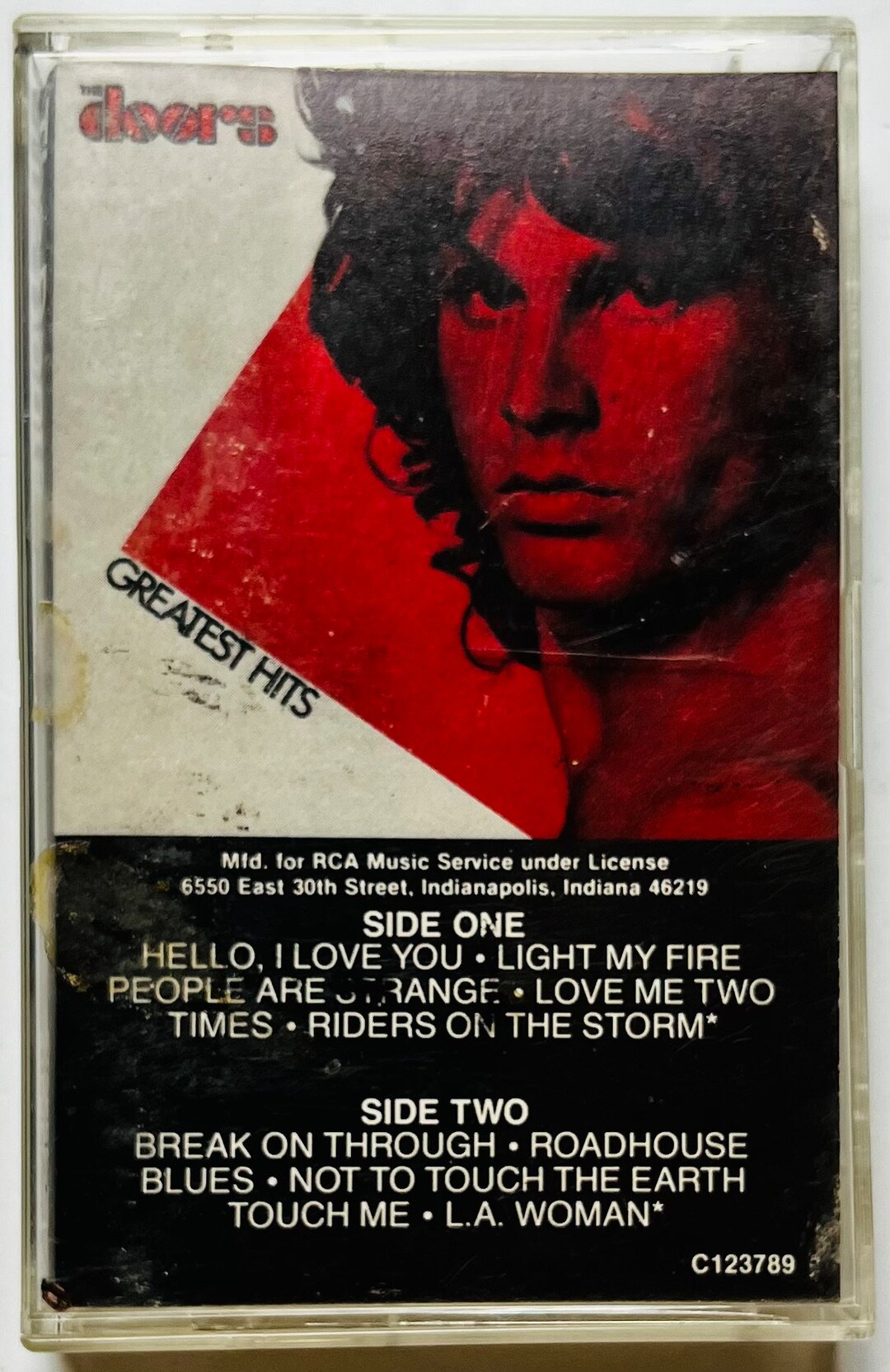 The Doors – Greatest Hits (cassette) - Etsy