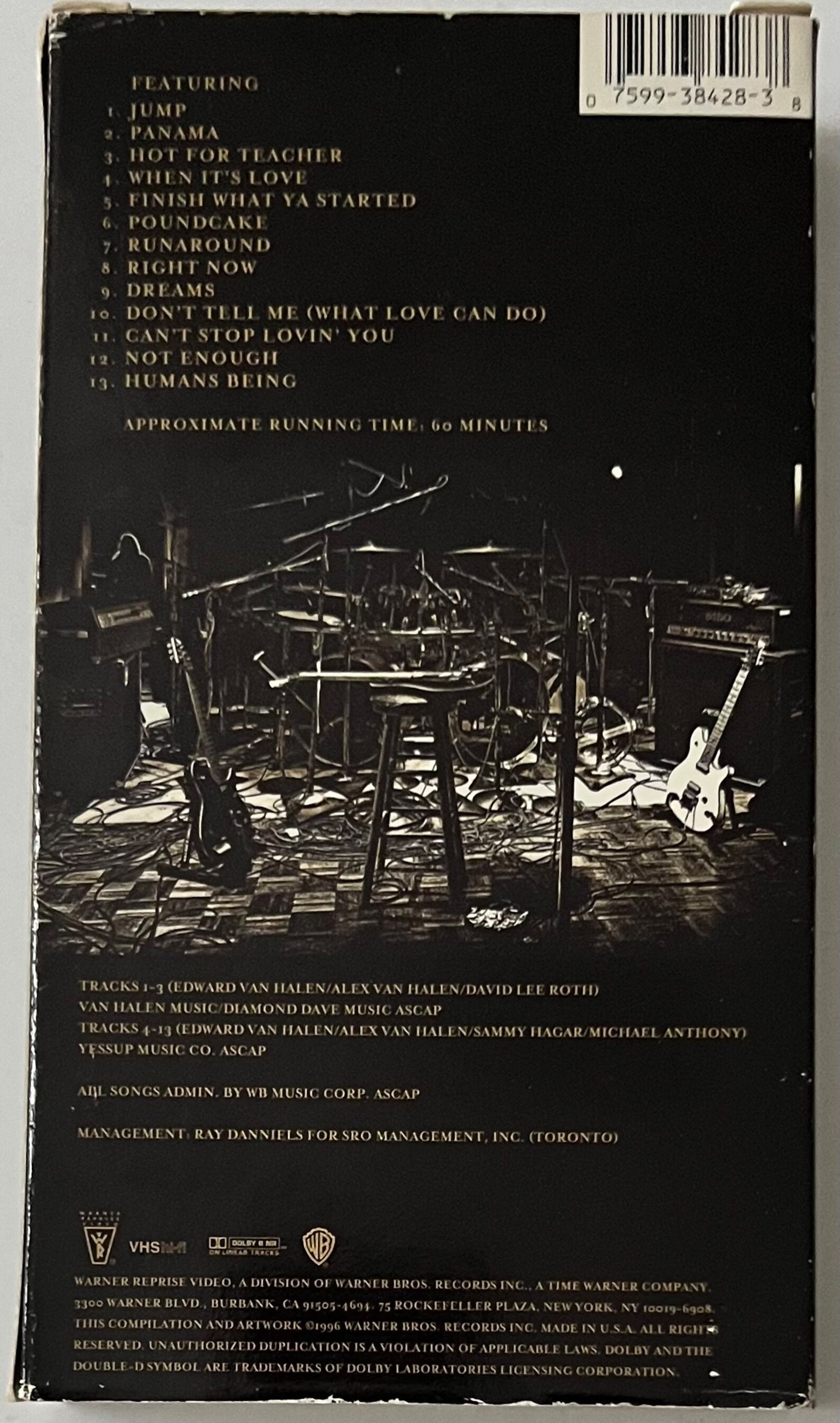 Van Halen – Video Hits Volume 1 (VHS) - Etsy