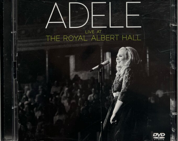 Adele - Live at the Royal Albert Hall (DVD/CD) - Etsy