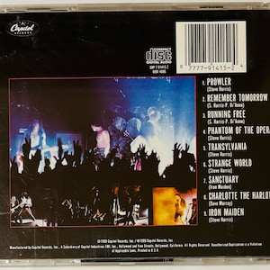 Iron Maiden - Iron Maiden (CD) First US Pressing on CD - Etsy