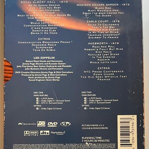 Led Zeppelin (DVD) 2 Disc Set - Etsy