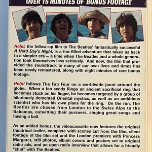 The Beatles - Help! (VHS) Special Edition - Etsy