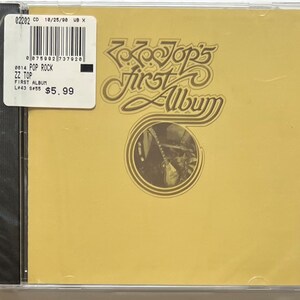 ZZ Top - First Album (CD) Sealed - Etsy