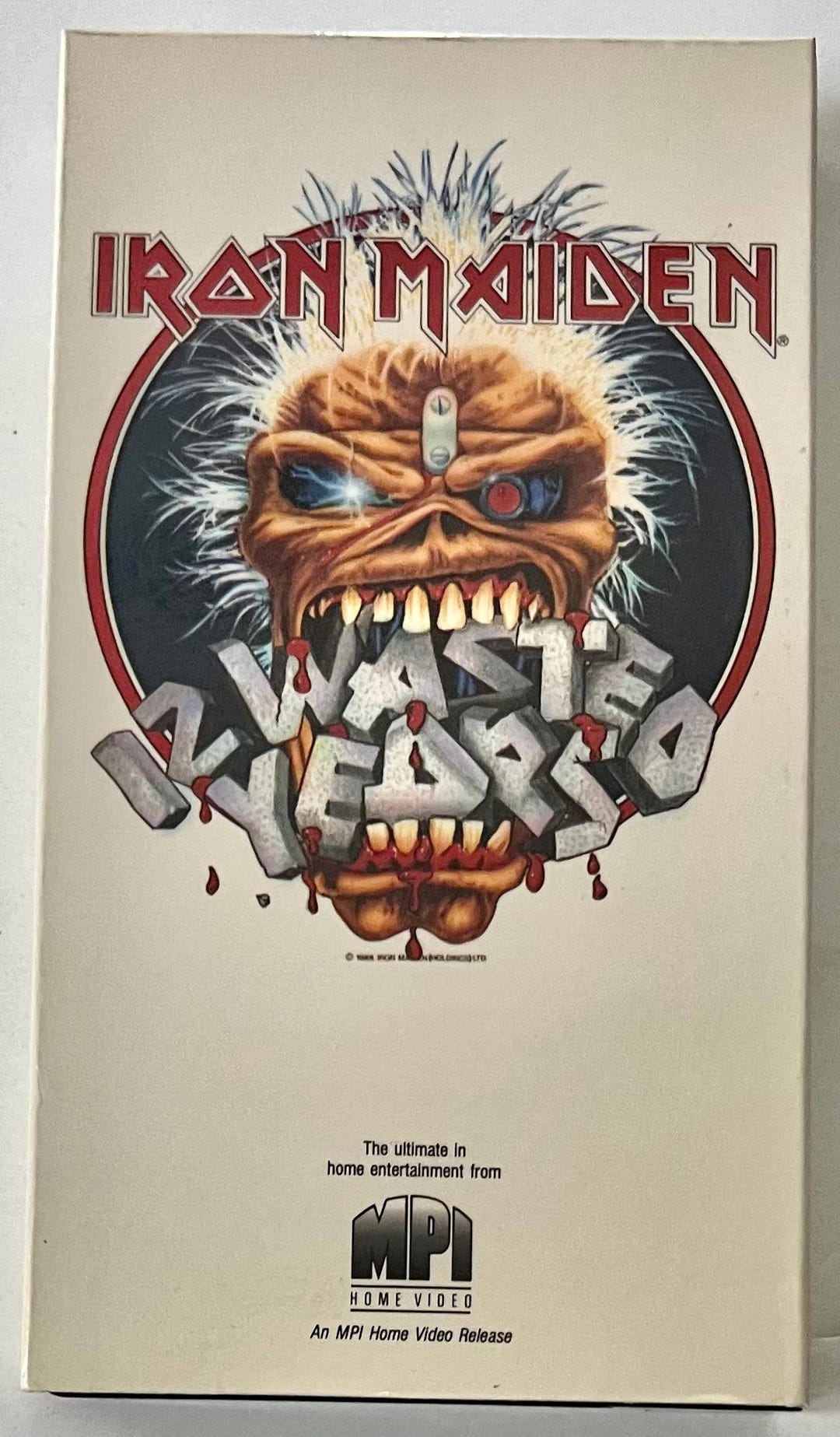 Iron Maiden 12 Wasted Years VHS - Etsy