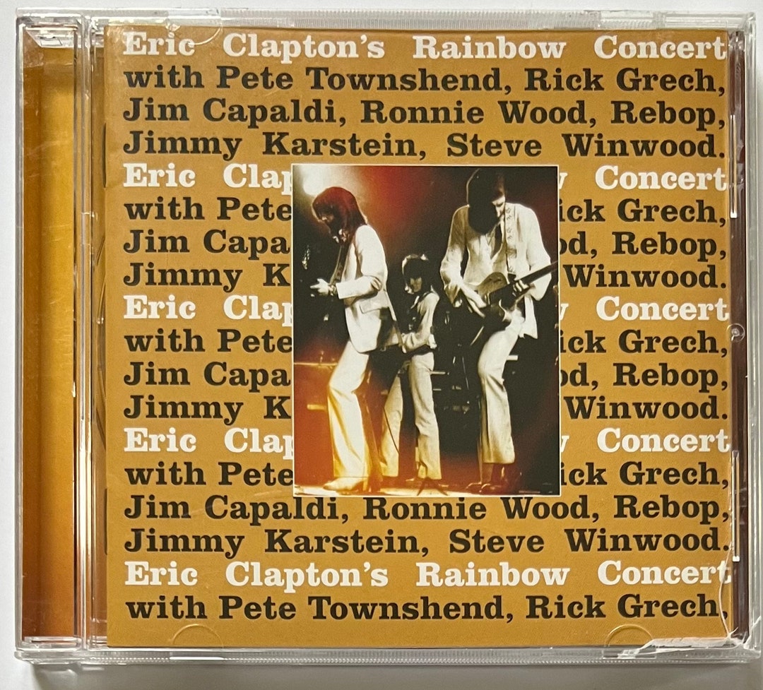 Eric Clapton - Rainbow Concert (CD) - Etsy