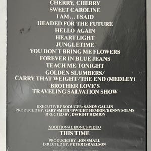 Neil Diamond – Greatest Hits Live (VHS) - Etsy