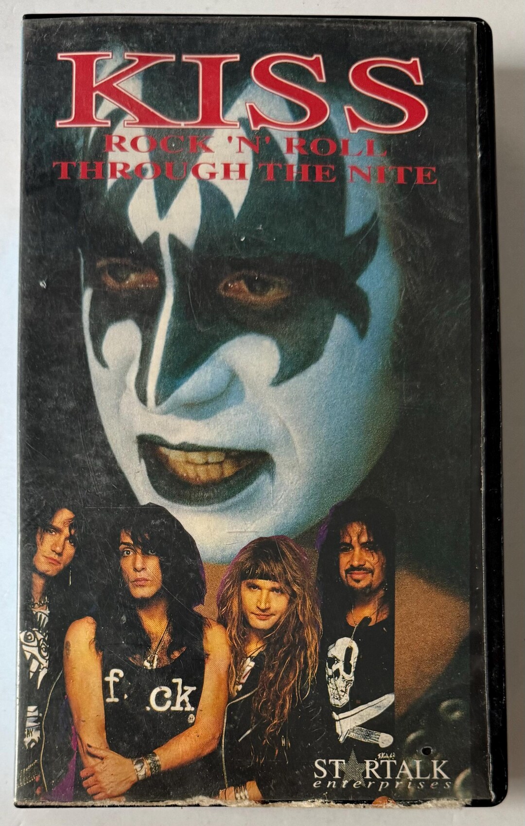 Kiss – Rock N Roll Through the Nite (VHS) - Etsy