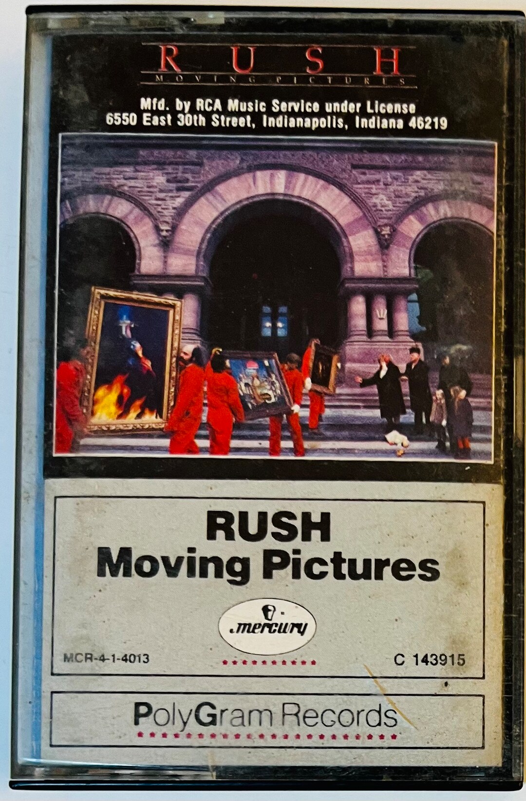 Rush - Moving Pictures (cassette) - Etsy