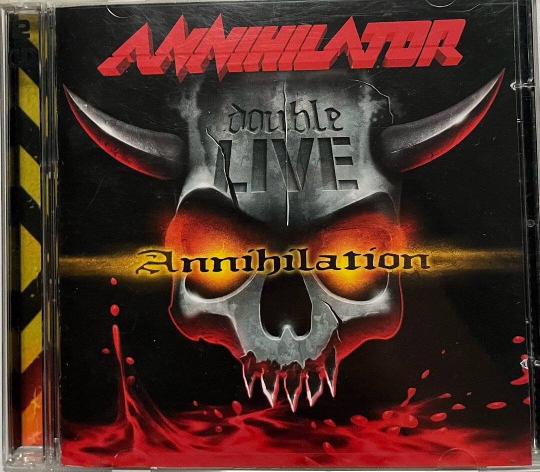 Annihilator – Double Live Annihilation (CD) - Etsy
