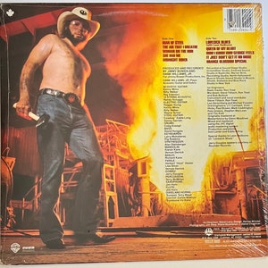 Hank Williams Jr. – Man of Steel (LP) Sealed - Etsy