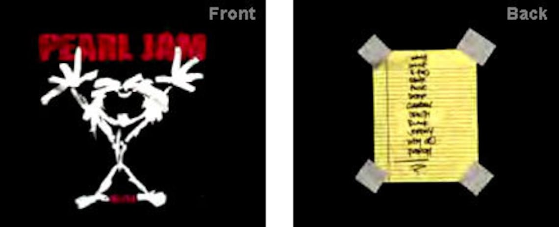 Pearl Jam Stick Man - Etsy