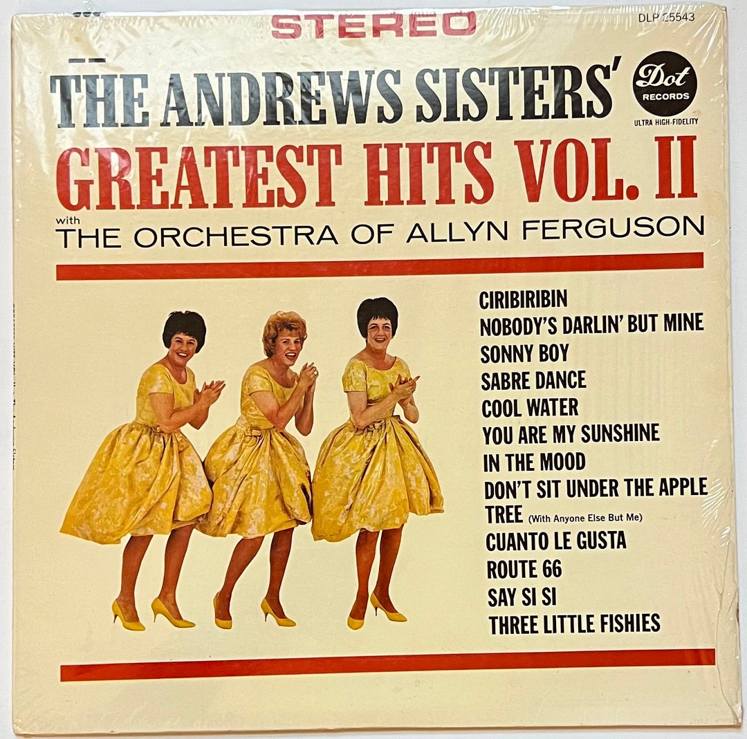 The Andrews Sisters - the Andrews Sisters' Greatest Hits, Vol. II (LP ...