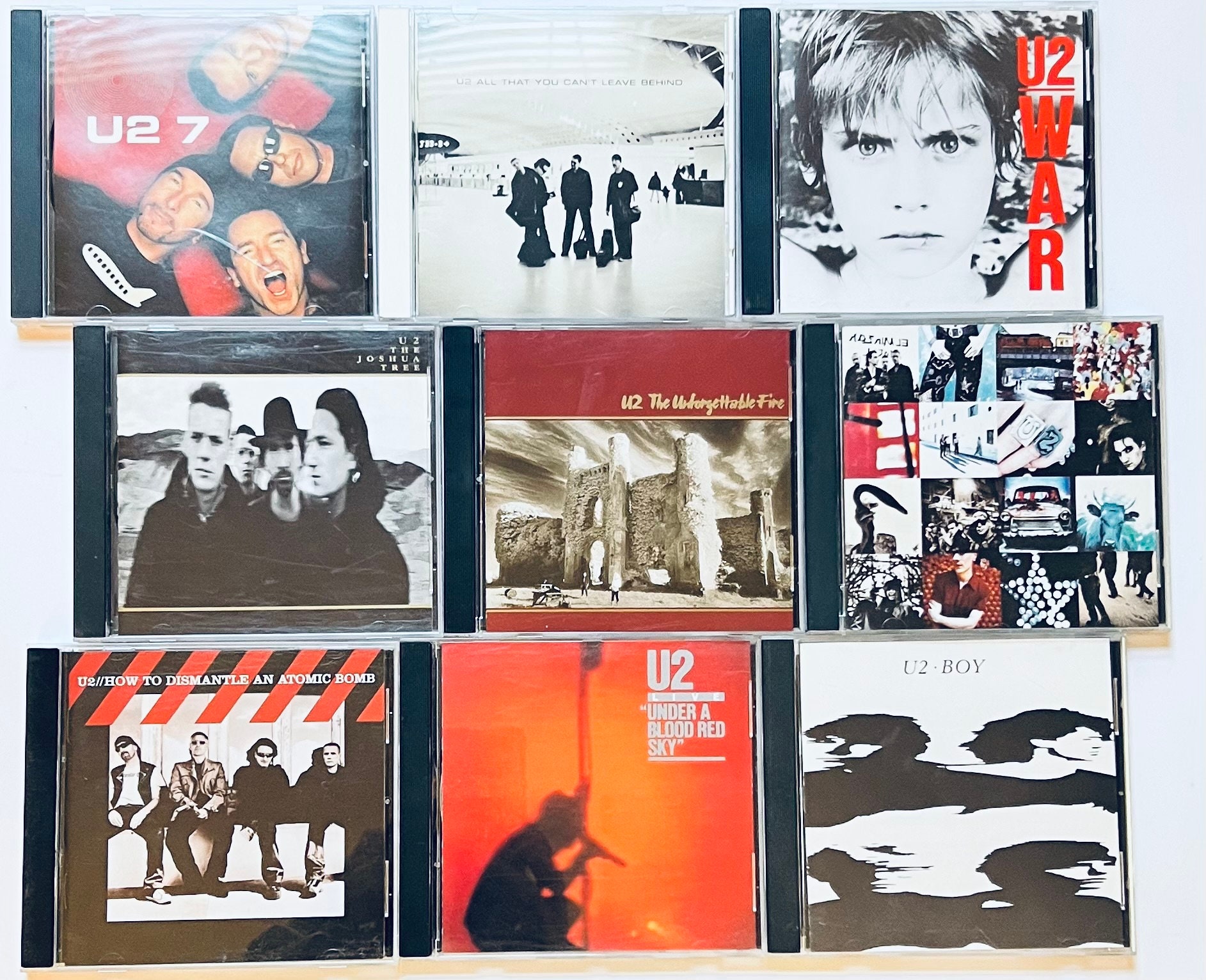U2 (cd's) Various Titles From Their Catalog - Etsy