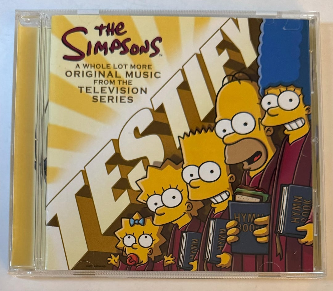 The Simpsons – Testify: A Whole Lot More Original Music From the ...
