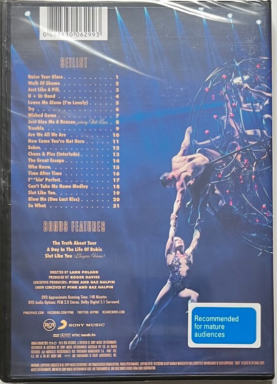 Pink The Truth About Love Back Cover