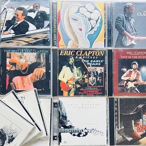 Eric Clapton (cd's) Various Titles From His Catalog - Etsy