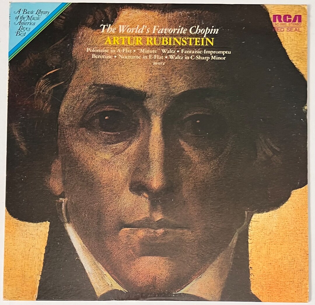 Artur Rubinstein – the World's Favorite Chopin (LP) - Etsy