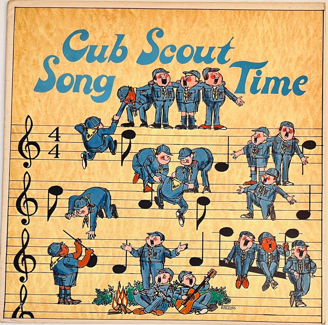 Cub Scout Song Time LP Boy Scouts of America - Etsy