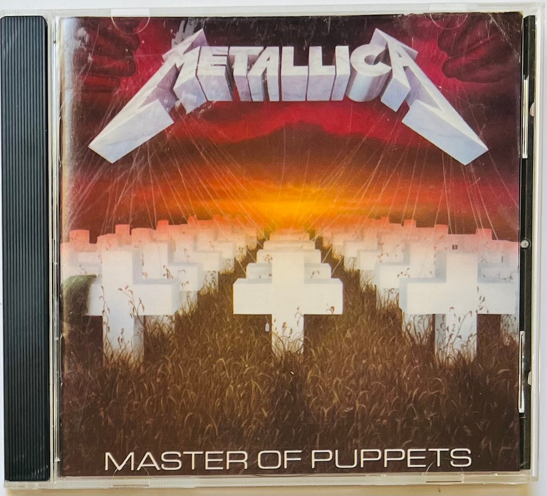 Metallica Master Of Puppets Album Cover