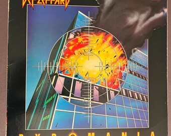 Vintage Def Leppard Pyromania Vinyl Record LP 1983 Album 12 80s Rock - Etsy