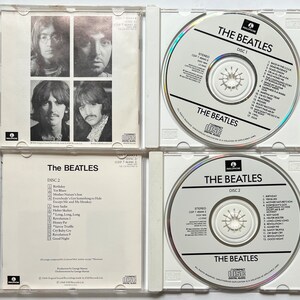 The Beatles - the White Album (2 CD Set, Original 1987 Release ...