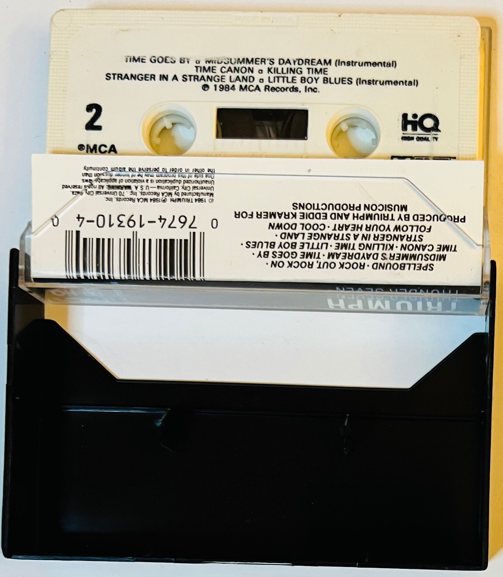 Triumph- Thunder Seven (cassette) - Etsy