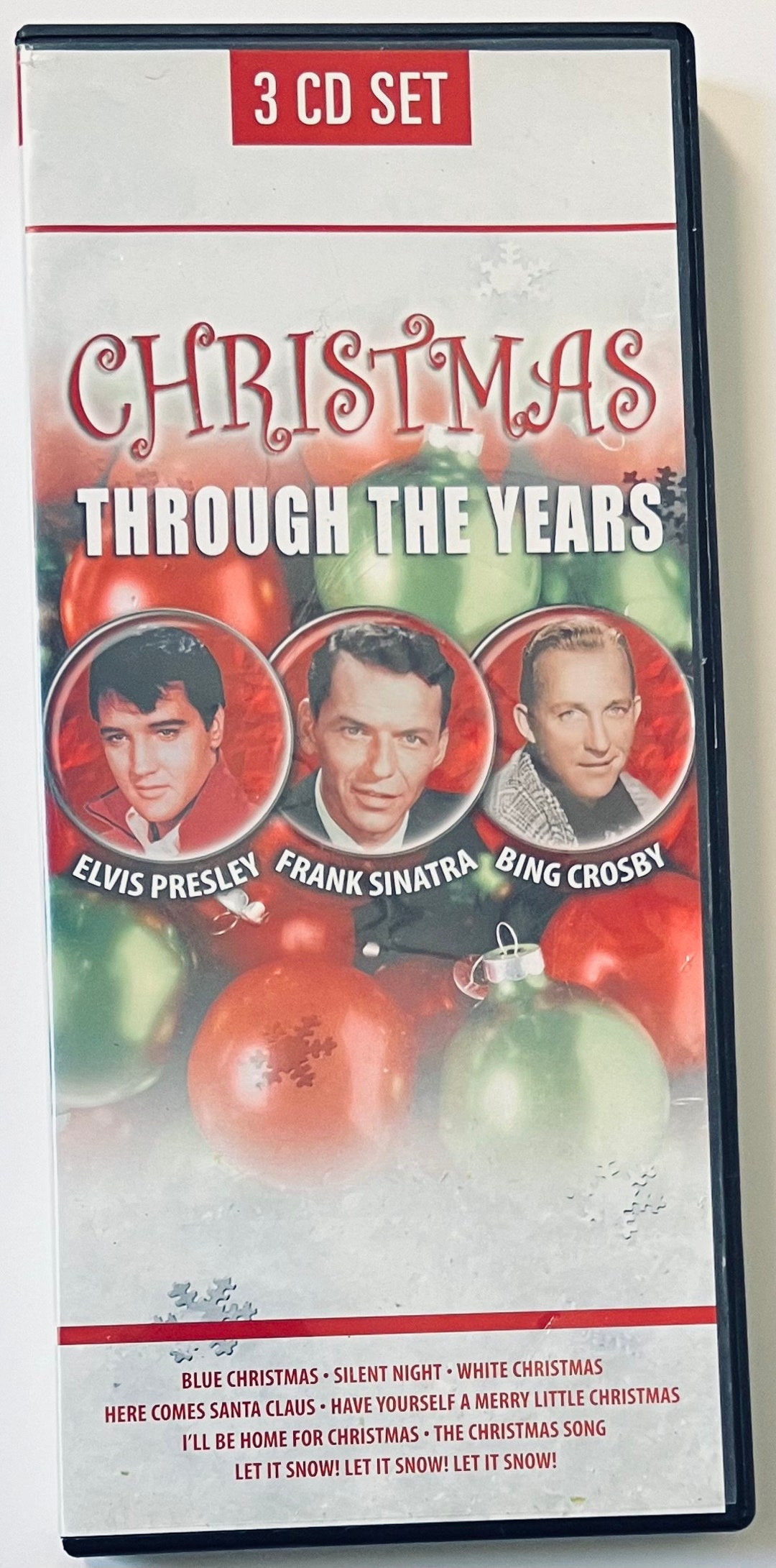 Christmas Through the Years 3 CD Set Bonus CD Elvis Bing Sinatra CD - Etsy