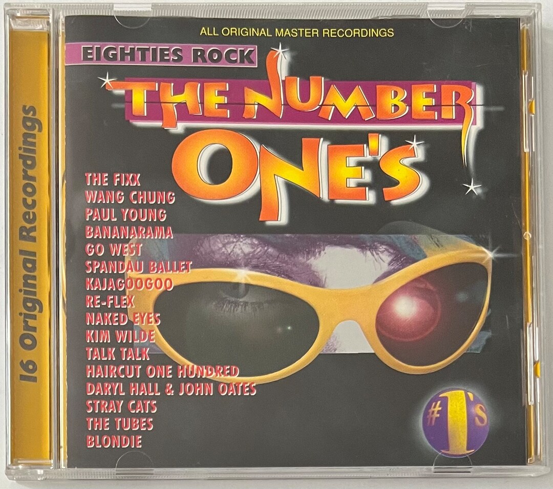 The Number One's: Eighties Rock CD - Etsy