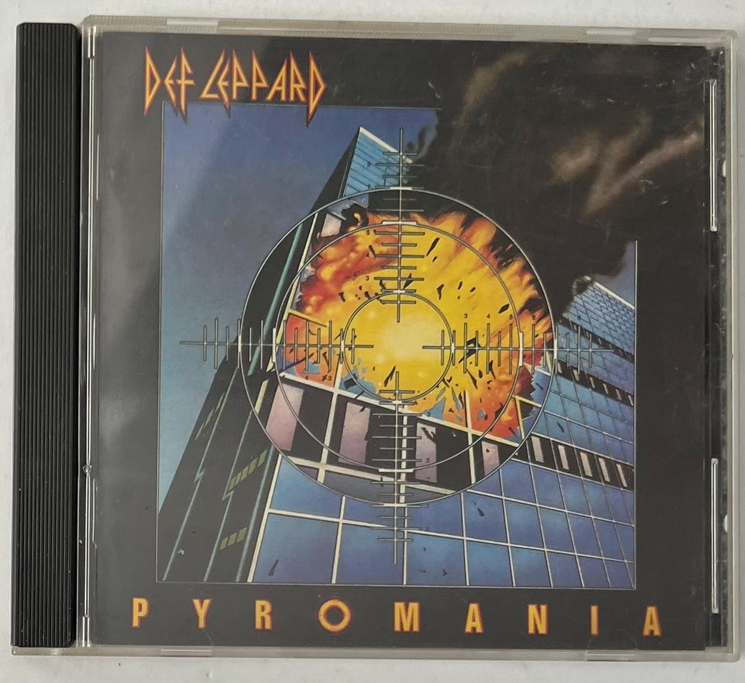 Def Leppard - Pyromania (CD) Import, Early Pressing - Etsy